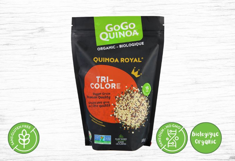 Gogo Quinoa, Royal tricolor organic quinoa | Valens Farms