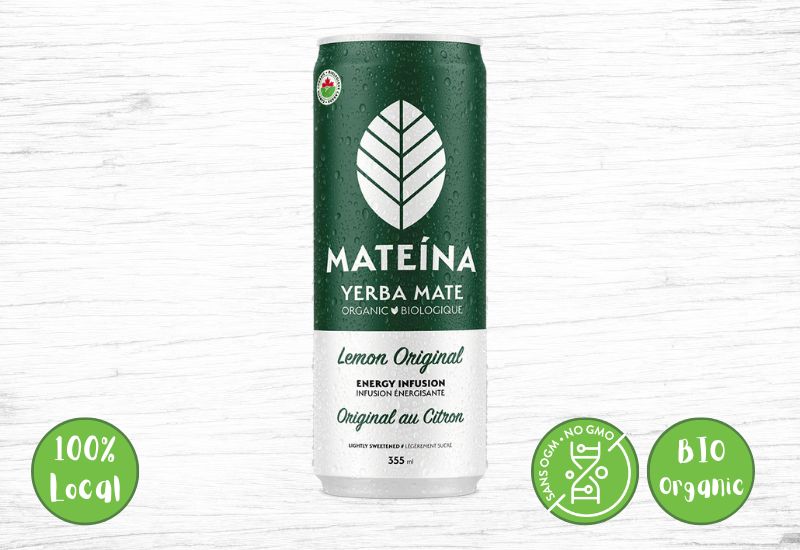 Mateina, Original yerba mate infusion with organic lemon | Valens Farms